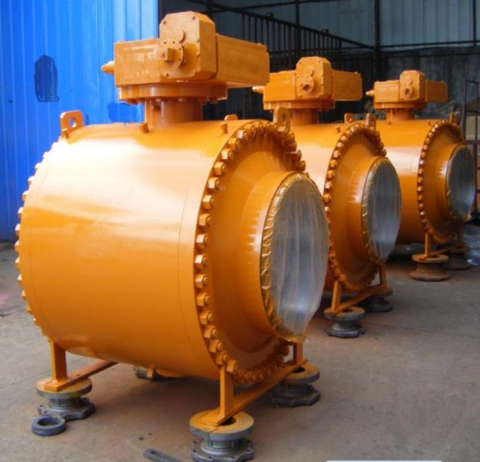 Double Isolation & Bleed Side Entry Trunnion Mounted Ball Valve
